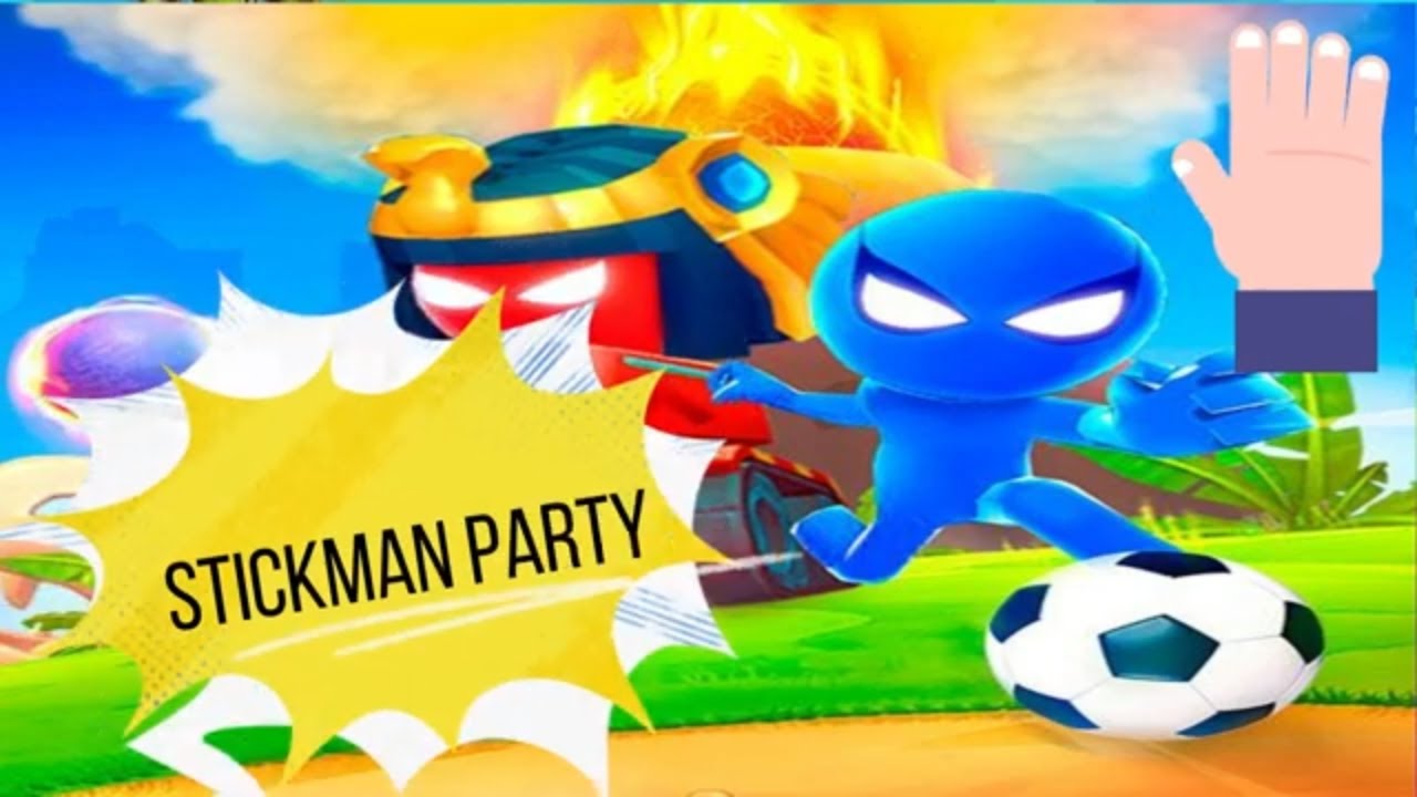 Stickman Party A NEW Minigames 2023 Gameplay up to 4 Players - Gamers ...