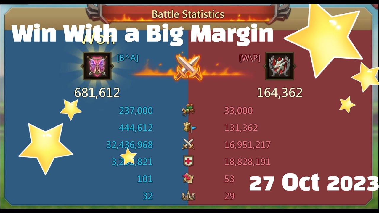 Lords Mobile Dragon Arena 27 Oct 2023 - Gamers Addiction